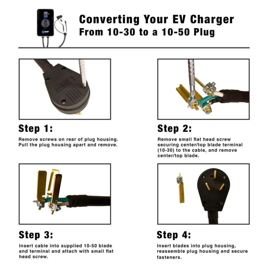 MCS-50 Charging Station + Stainless Steel Pedestal – Massimo Electric
